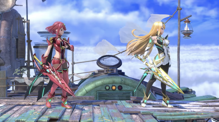 Super Smash Bros. Ultimate – Battling with Pyra/Mythra Presentation ...