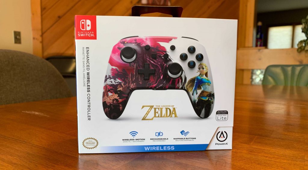 PowerA Blood Moon Zelda Enhanced Wireless Controller Review - Nintendo Link