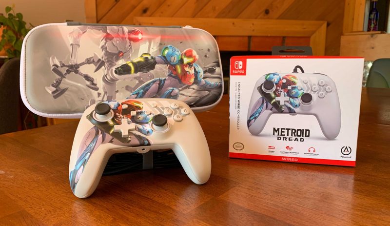 PowerA Metroid Dread Enhanced Wired Controller & Slim Case Review - Nintendo Link