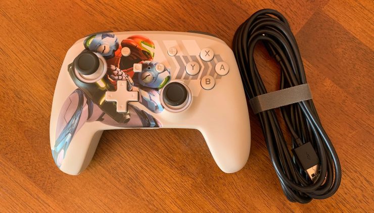 PowerA Metroid Dread Enhanced Wired Controller & Slim Case Review ...