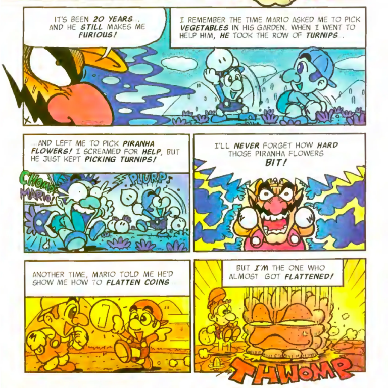 That Time Mario Bullied Wario When They Were Young - Nintendo Link