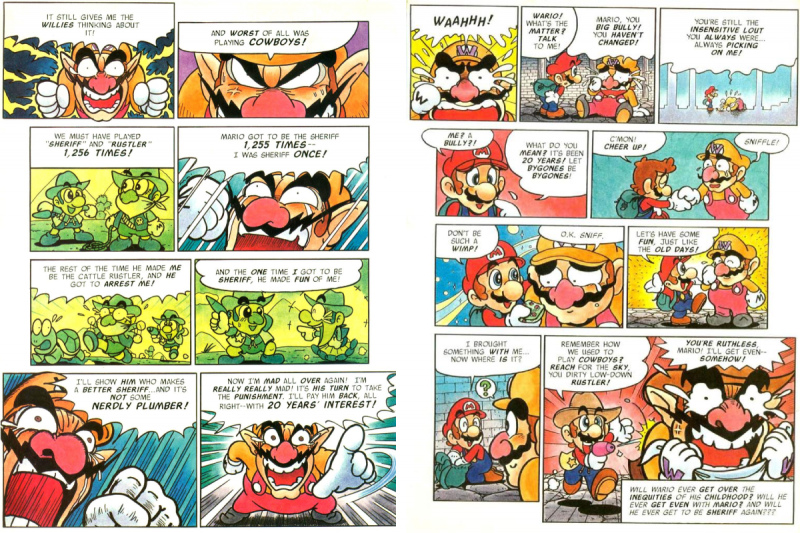 That Time Mario Bullied Wario When They Were Young - Nintendo Link