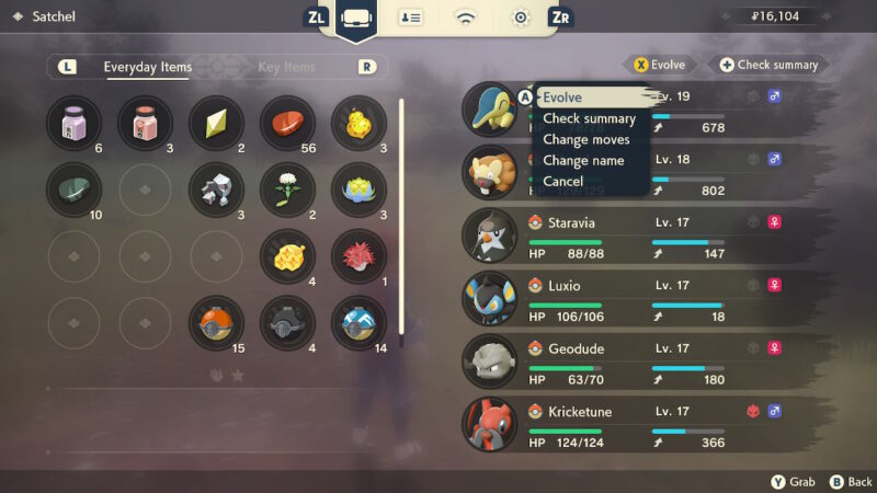 How To Evolve Your Pokémon In Pokémon Legends: Arceus - Nintendo Link