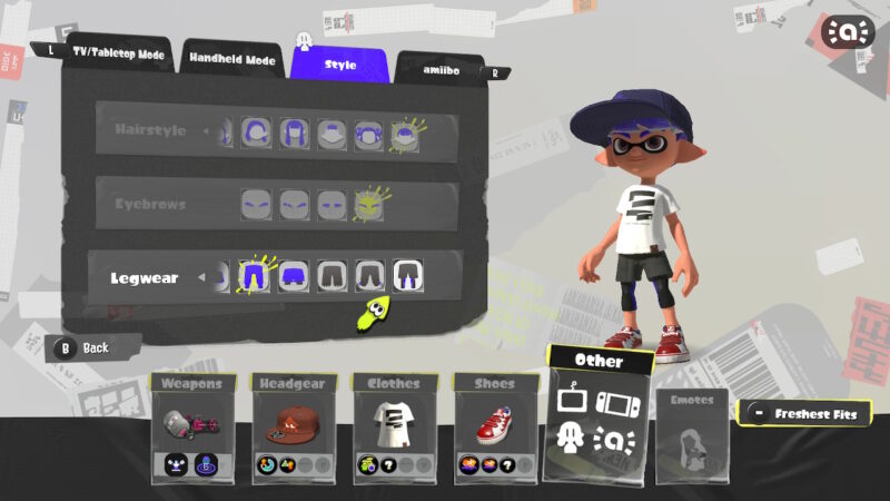 How To Change Legwear in Splatoon 3 - Nintendo Link